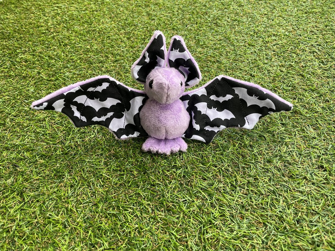 Bat Plushie, Purple Bat Plush, Halloween Bat Plushie - Etsy
