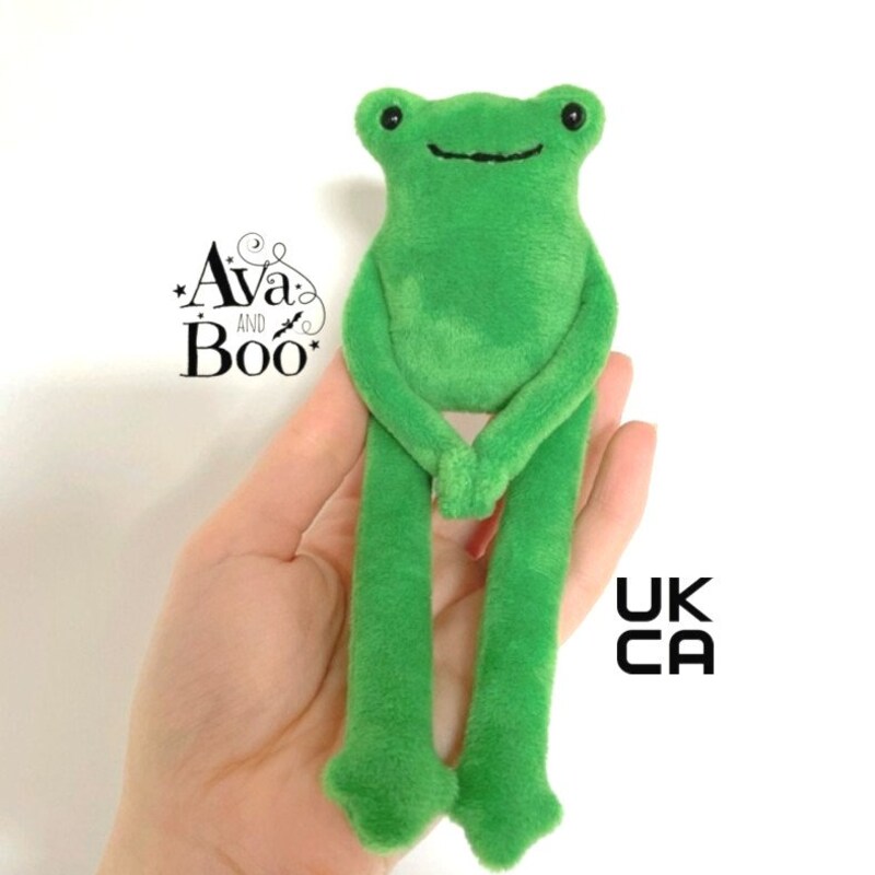 Frog Plush - Etsy