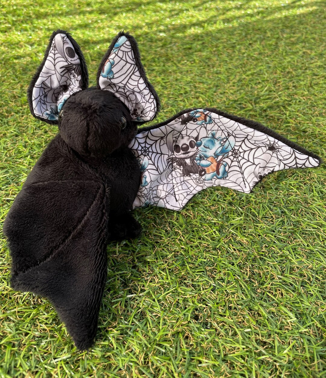 Stitch Halloween Bat Plush Halloween Bat Plushie Bat Gift - Etsy