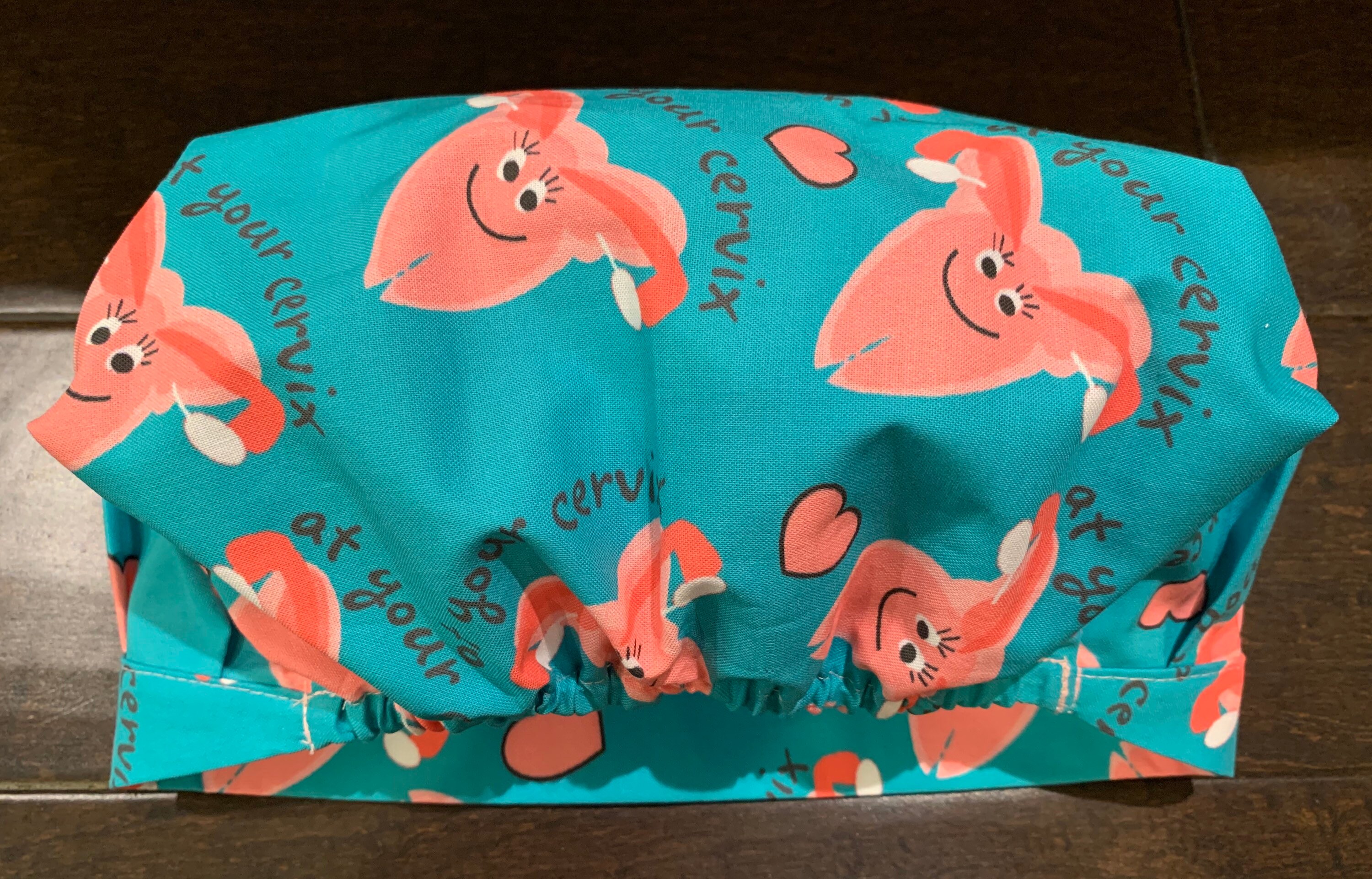 At Your Cervix Scrub Cap Obstetrics Labor And Delivery Etsy
