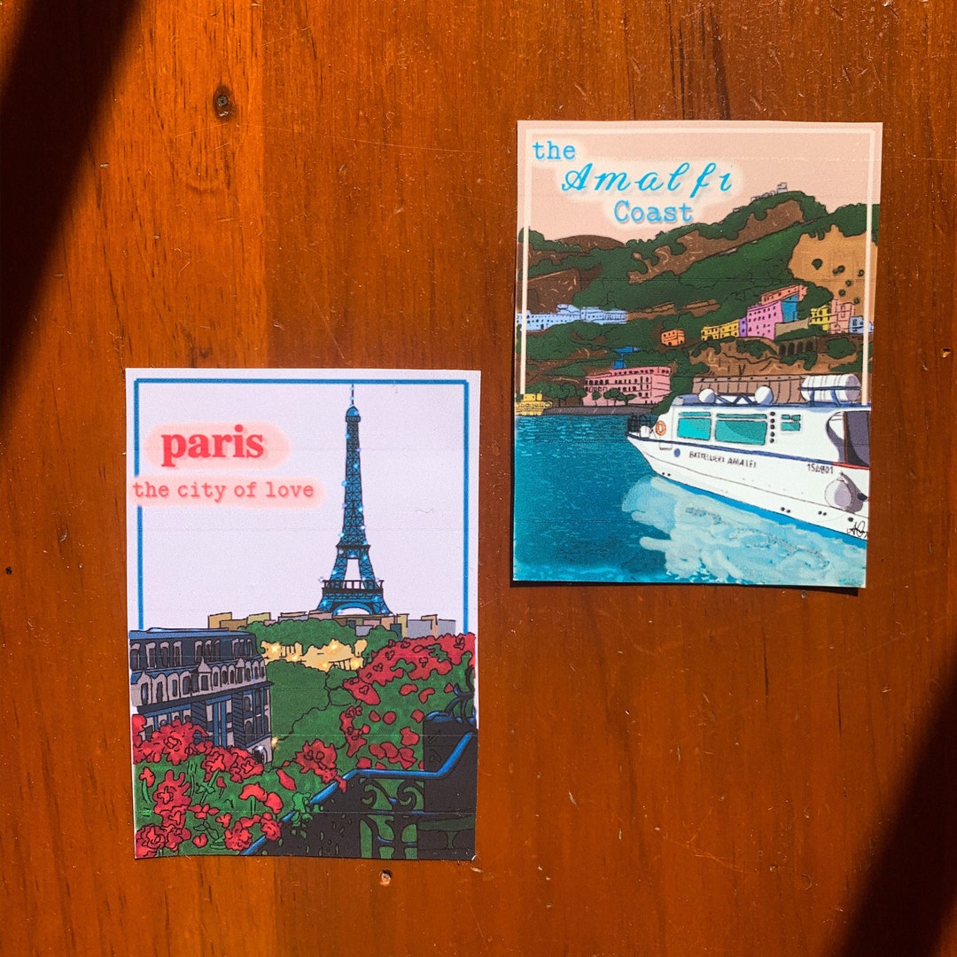 The Places I'll Go - Travel Themed Stickers - Etsy