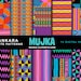 Kwanzaa Digital Papers, Juneteenth Backgrounds, Black History Patterns ...