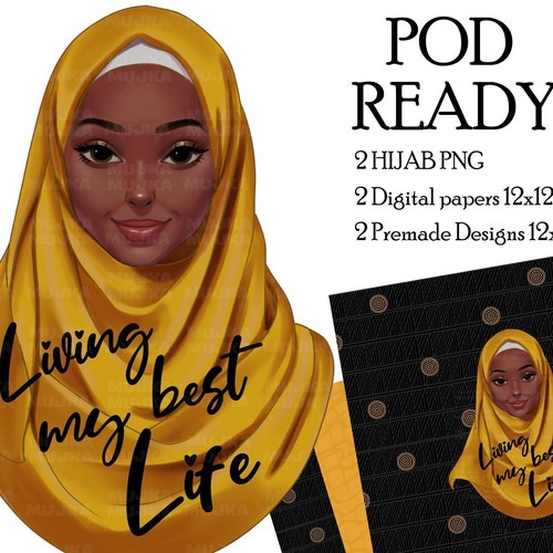 Hijab is My Crown Svg Islamic SVG Cutting Files Muslim Women - Etsy ...