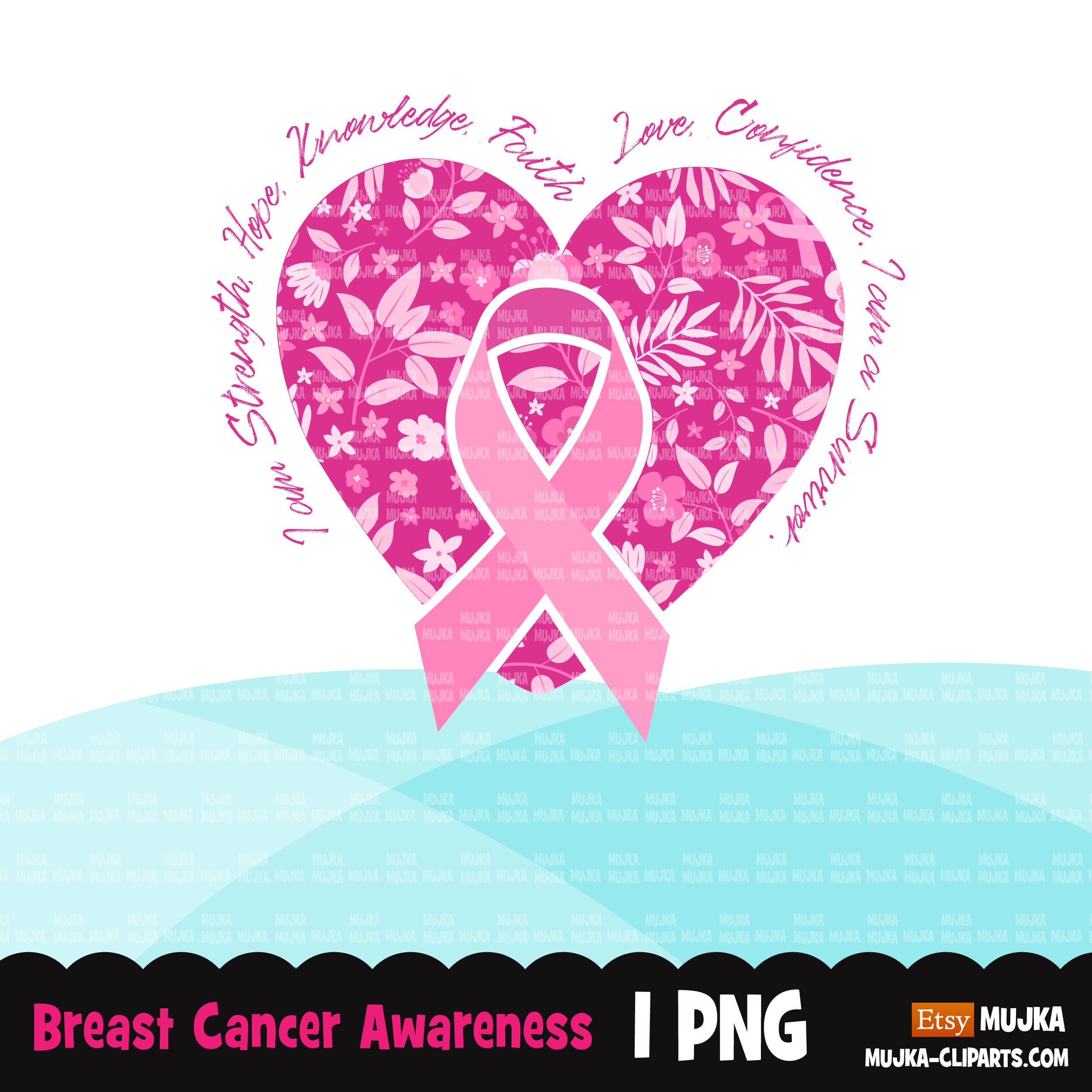 Breast Cancer Png Breast Cancer Sublimation Designs Cancer - Etsy