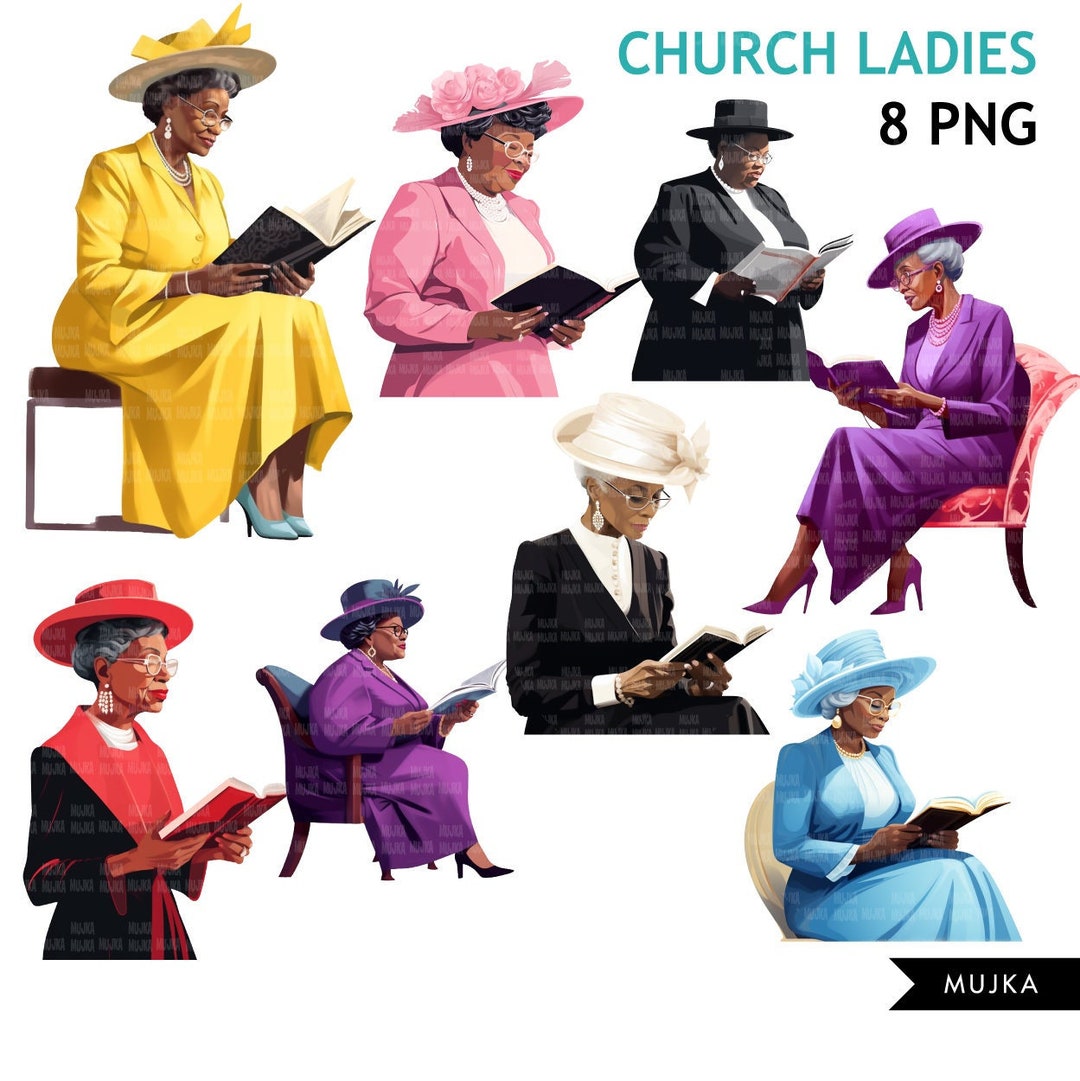 Praying Sisters PNG Clipart, Church Hat, Bible Reading, Senior Religious Black Women, Bible Png ...
