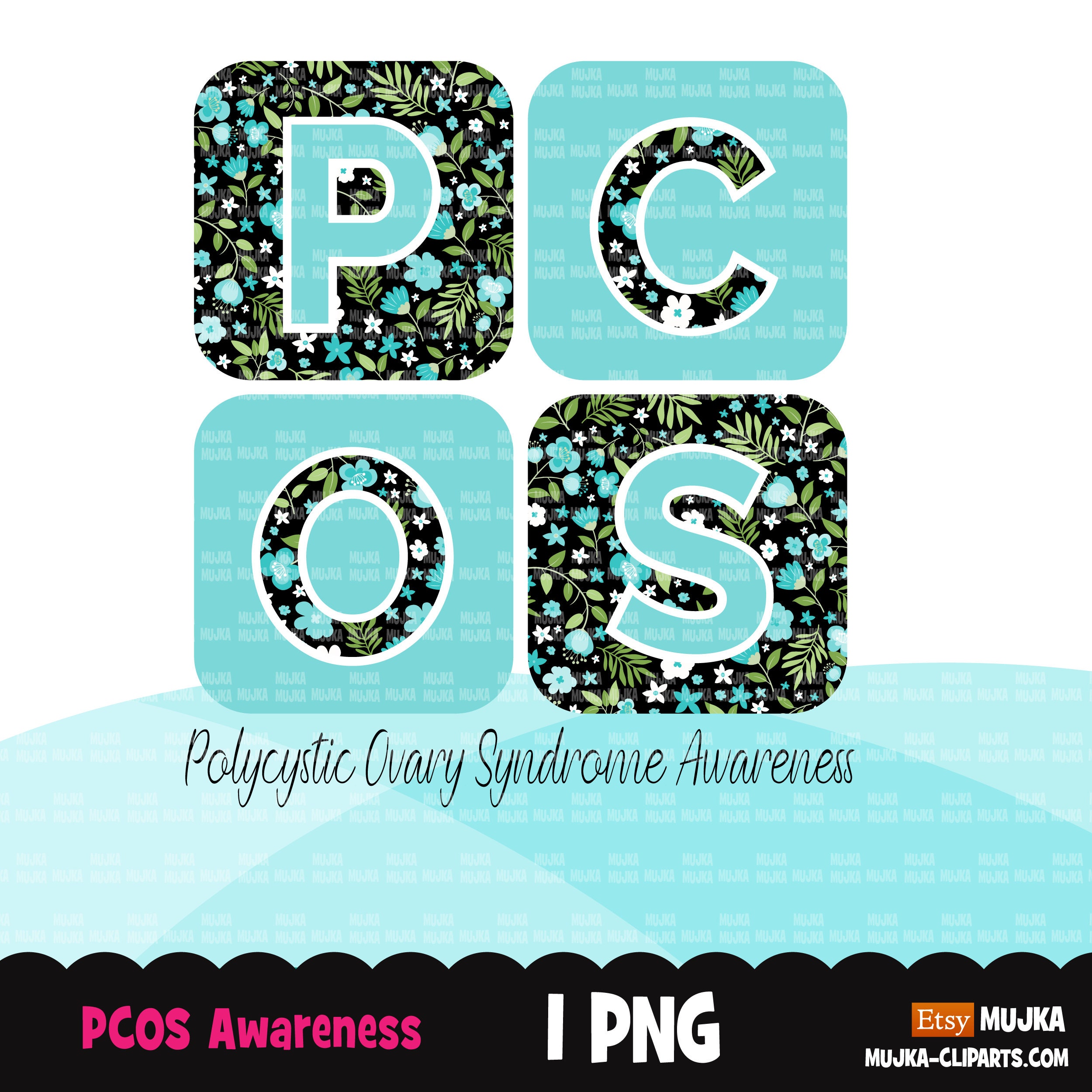 PCOS Clipart PCOS Warrior Png Pcos Awareness Designs Pcos - Etsy Singapore
