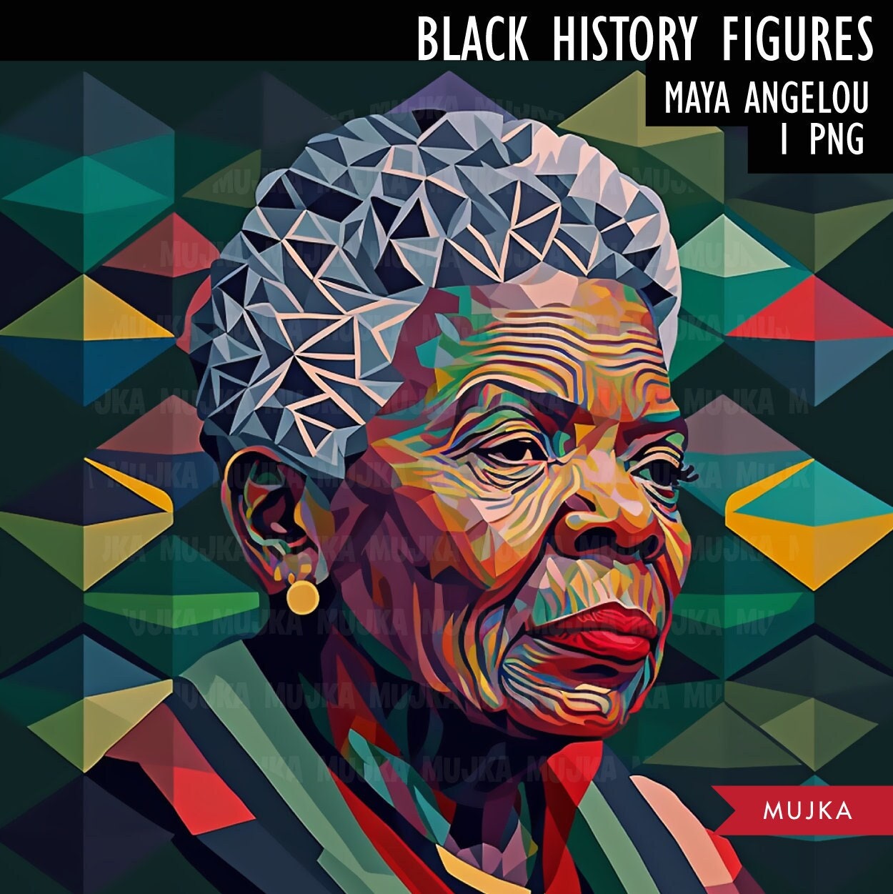 Black History PNG Maya Angelou Poster Black History Cards - Etsy Canada