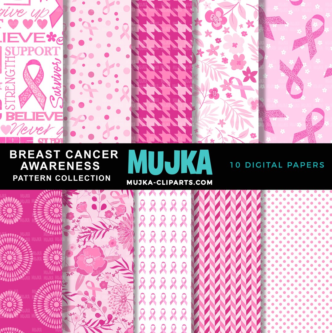 Breast Cancer Digital Papers, Breast Cancer Awareness Patterns ...