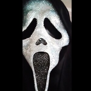 Crystal Ghostface Scream Mask - Etsy