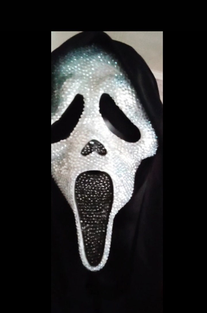 Crystal Ghostface Scream Mask - Etsy