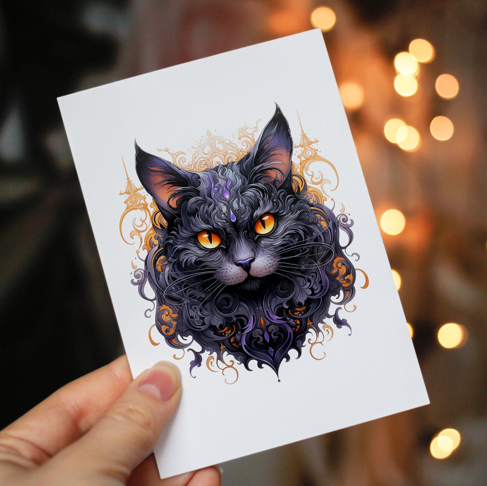 Watercolor Halloween Clip Art Purple Halloween PNG Set Pastel - Etsy