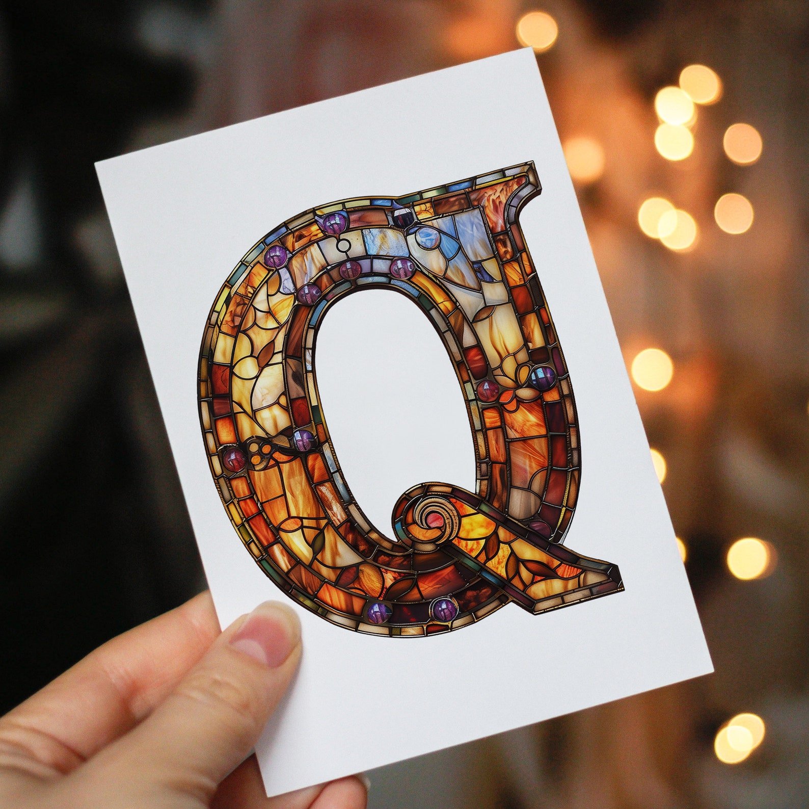 Stain Glass Alphabet Clipart Stain Glass Lettering PNG Stain Glass ...