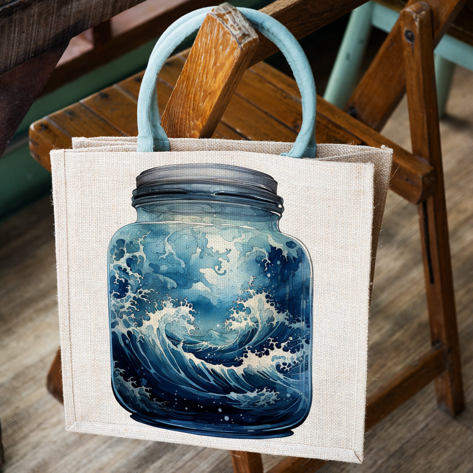 Watercolor Storm Clip Art Storm Jar PNG Storm in a Bottle PNG Stormy ...