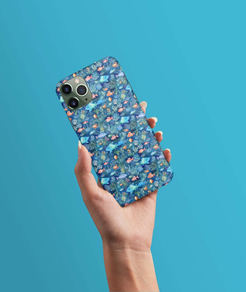 Ocean Watercolor Ocean Digital Paper Ocean Printable Paper Colorful ...