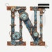 Steampunk Alphabet Clip Art Steampunk Lettering Steampunk Letters ...