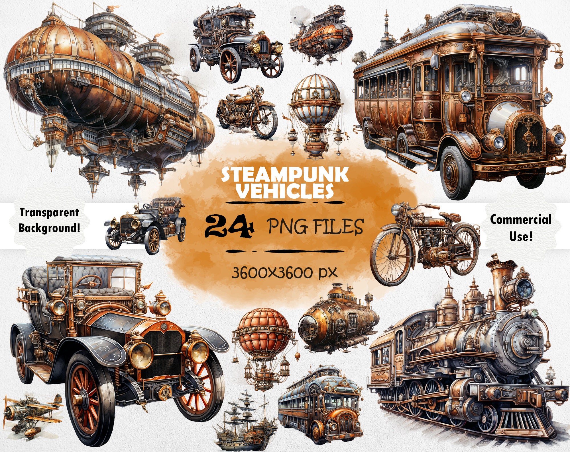 Steampunk Vehicles