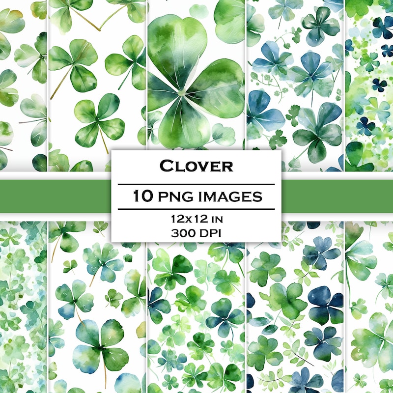 4 Leaf Clover - Etsy