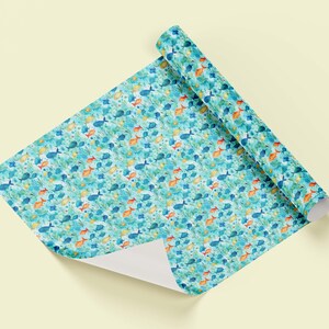 Ocean Watercolor Ocean Digital Paper Ocean Printable Paper Colorful ...