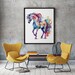 Watercolor Rainbow Horse Clipart Horses Print Rainbow Horse PNG Digital ...