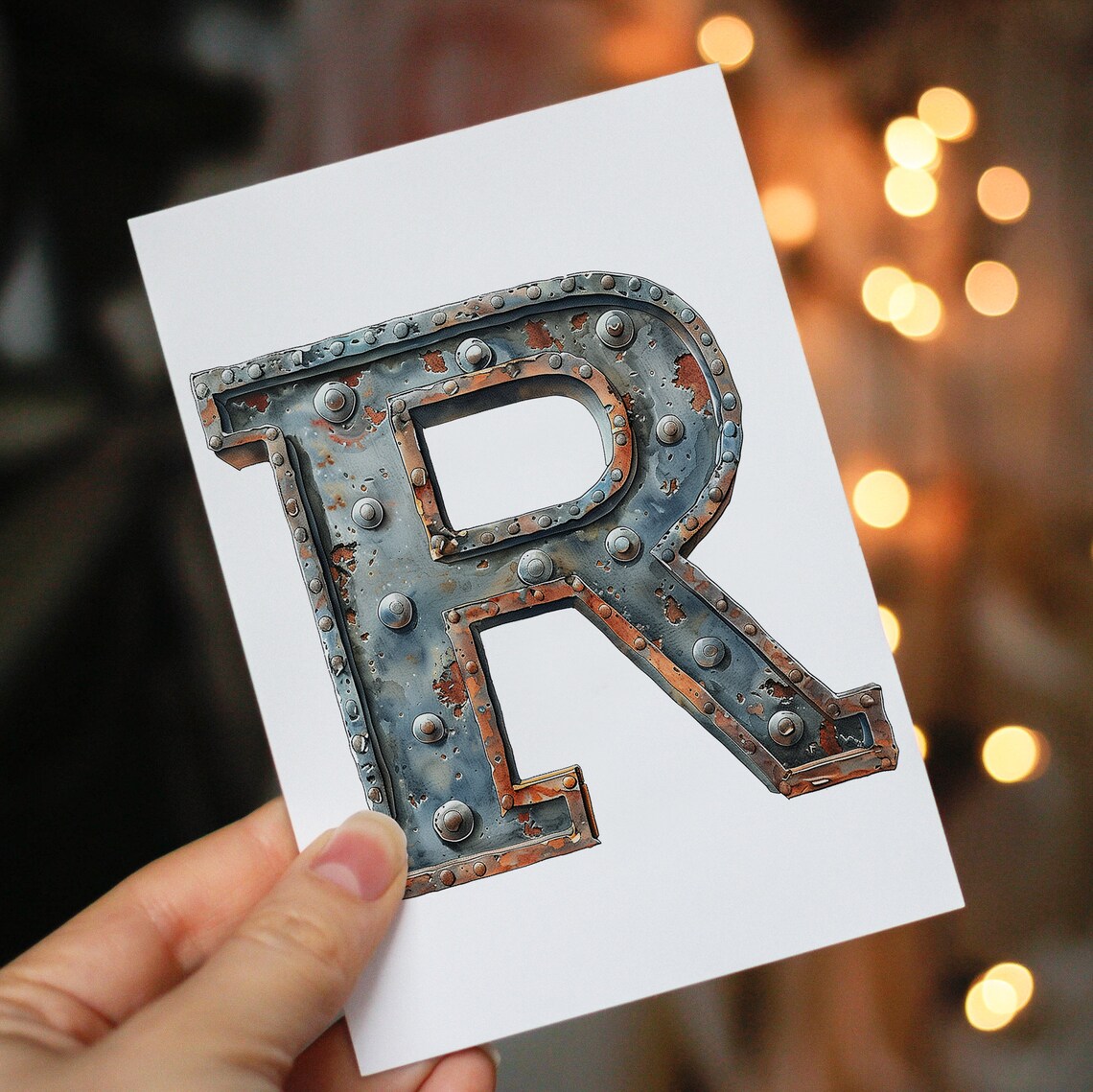 Metal Alphabet Clipart Rusty Lettering PNG Metal Letters PNG Steampunk ...