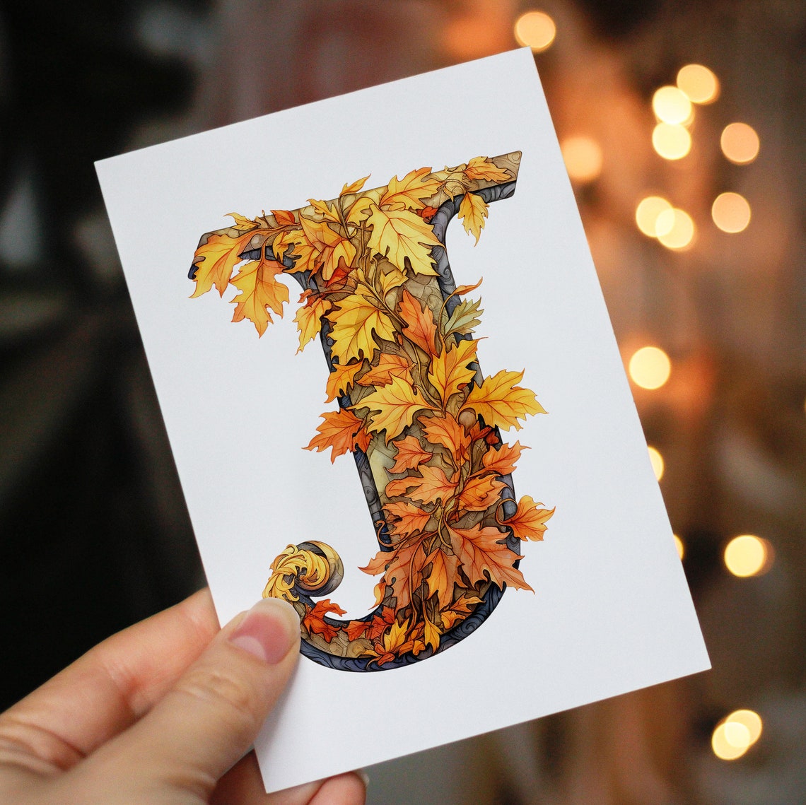 Autumn Alphabet Clip Art Autumn Lettering Autumn Letters PNG Autumn ...