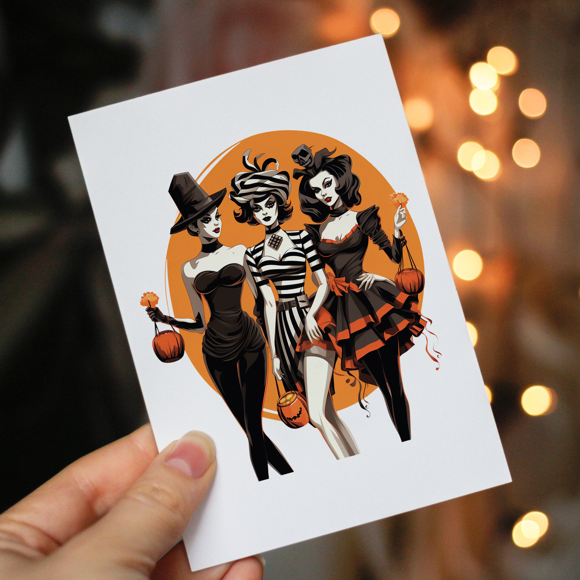 Retro Halloween Clip Art Set 90s Halloween Pop Art Halloween - Etsy