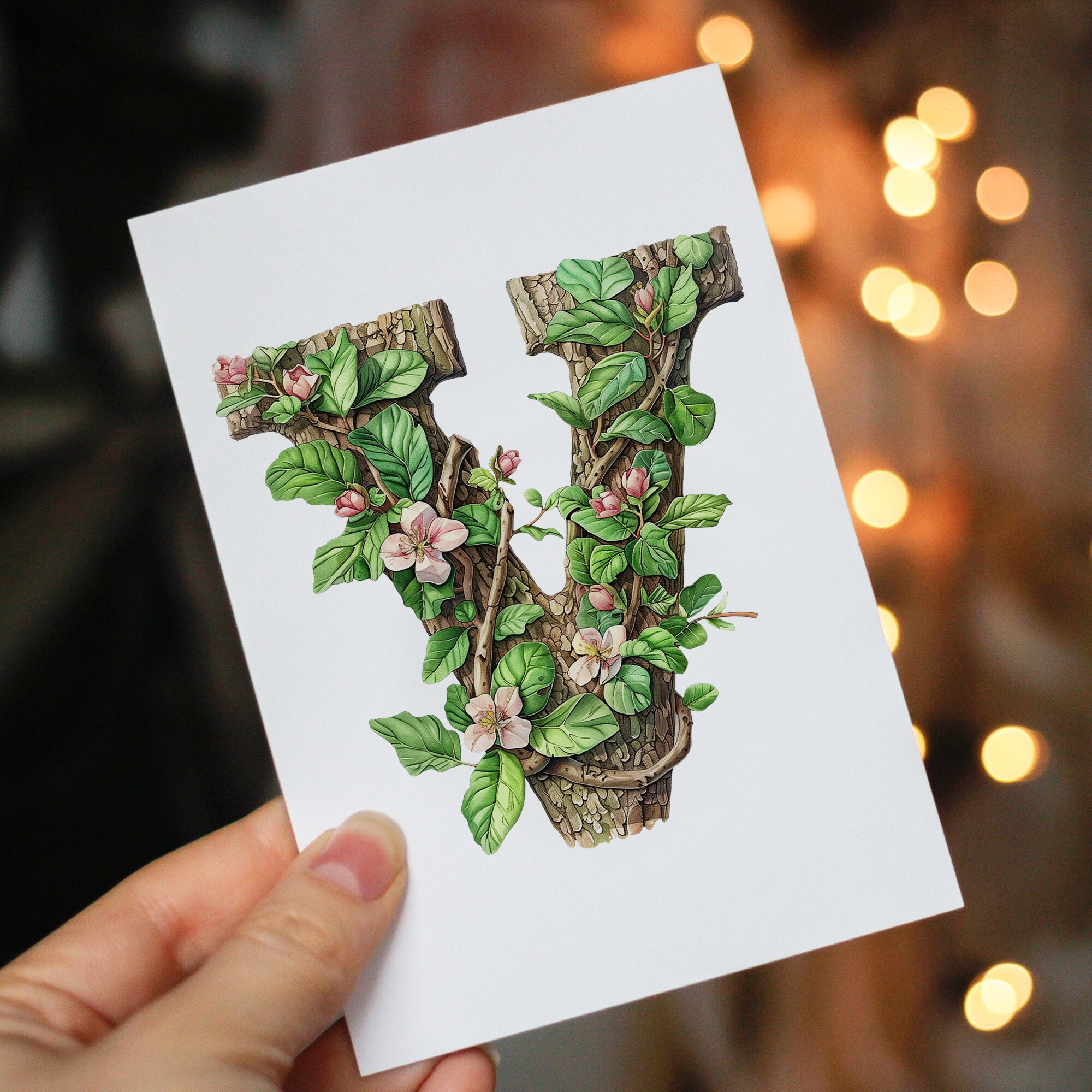 Spring Alphabet Clip Art Spring Lettering PNG Spring Letters PNG Set ...