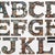 Steampunk Alphabet Clip Art Steampunk Lettering Steampunk Letters ...