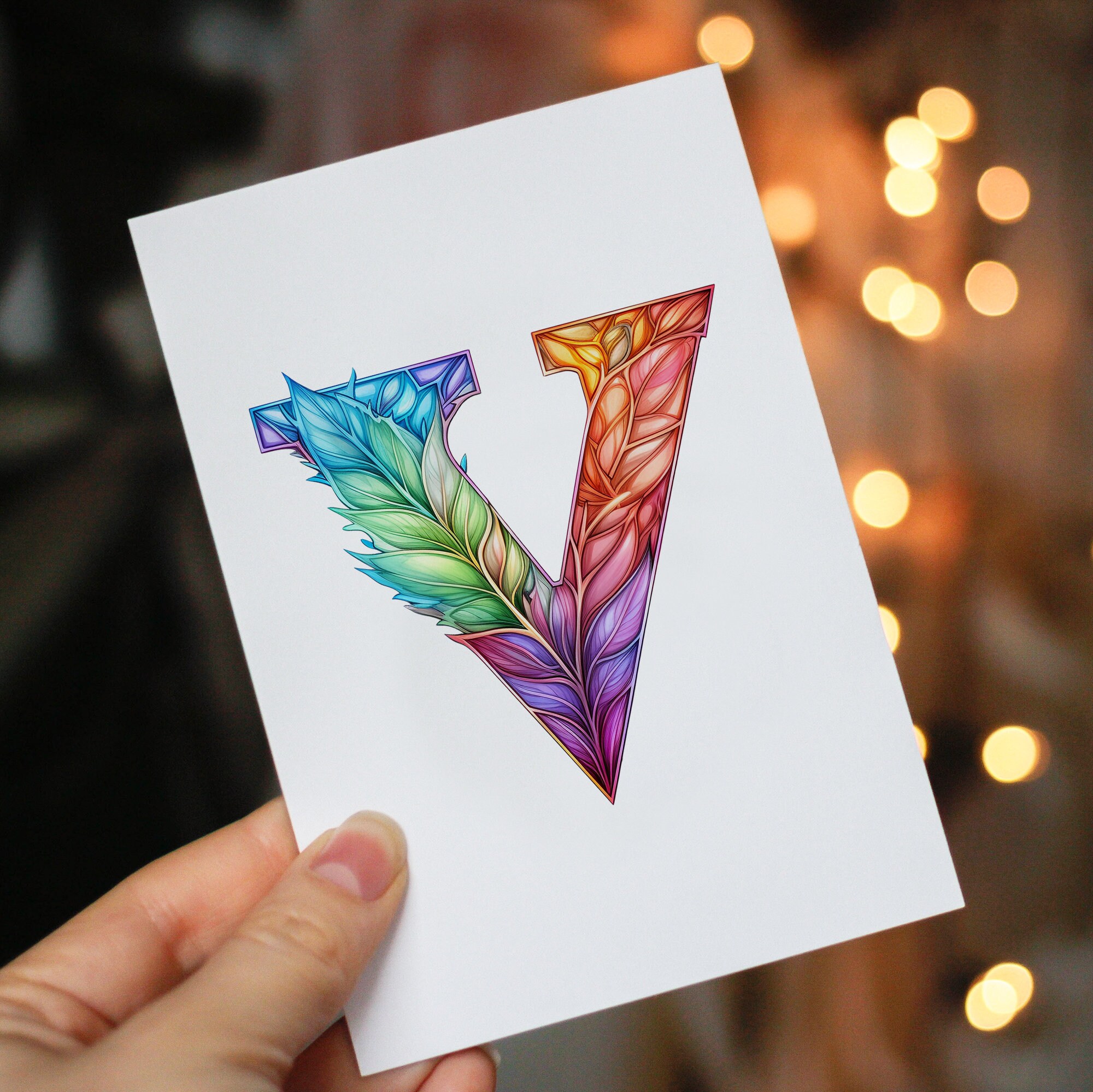 Rainbow Alphabet Clipart Colorful Lettering Colorful Letters PNG ...