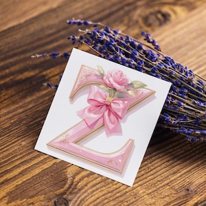 Pastel Pink Alphabet Clip Art Elegant Pink Lettering Baby Shower ...