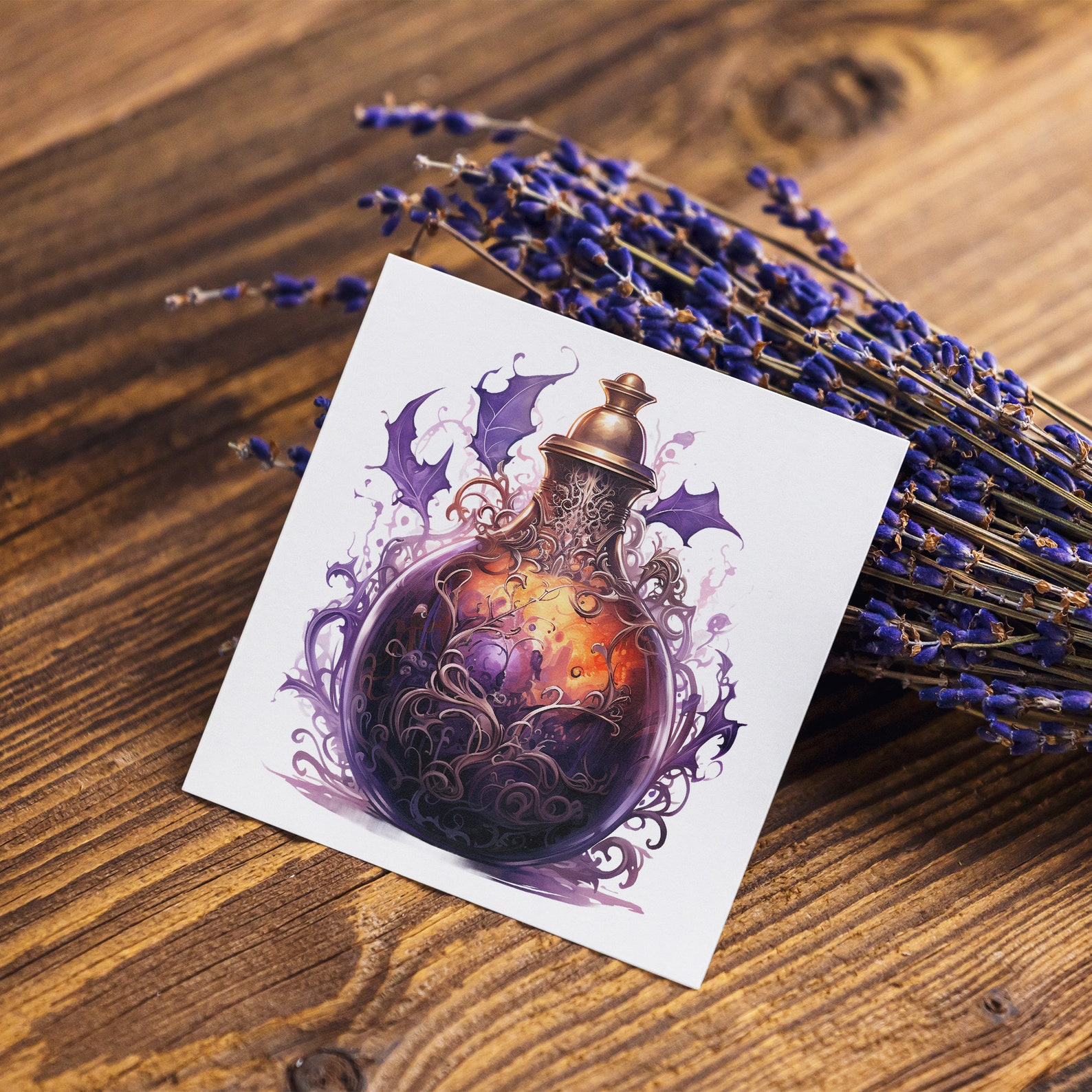 Watercolor Halloween Clip Art Purple Halloween PNG Set Pastel - Etsy