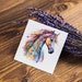 Watercolor Rainbow Horse Clipart Horses Print Rainbow Horse PNG Digital ...
