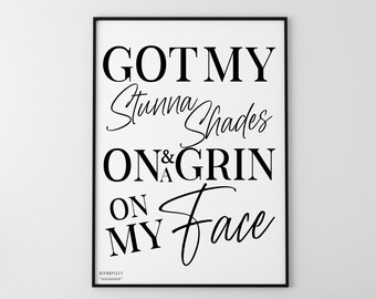 Stunna Poster | Etsy