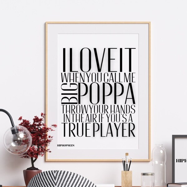 Big Poppa - Etsy