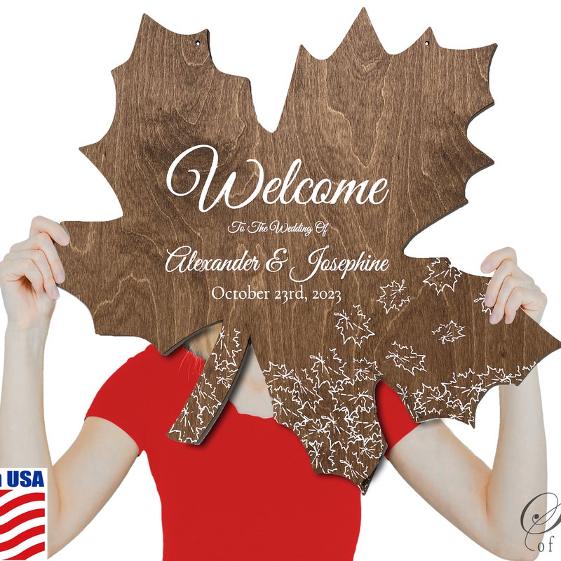 Maple Leaf Sign - Etsy