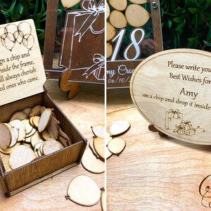 PERSONALIZED BIRTHDAY Guest Book Alternative, Birthday Gift Guest Book ...