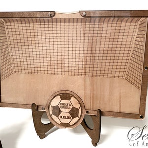 SOCCER Guest Book, Birthday Keepsake, Bar Mitzvah Gift Idea, USA Made ...