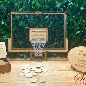 BASKETBALL HOOP Guest Book, Basketball Fan Gift, Basketball Enthusiast ...