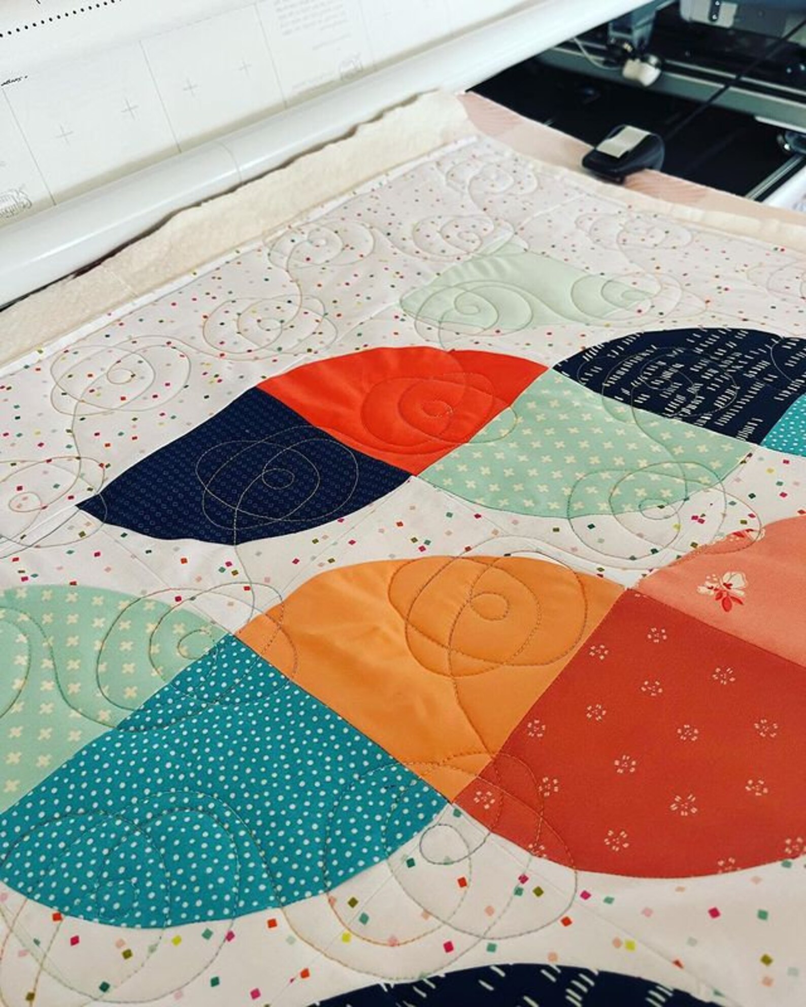 Tangled Roses // Digital Edge-to-edge Quilting Pattern for Longarm ...