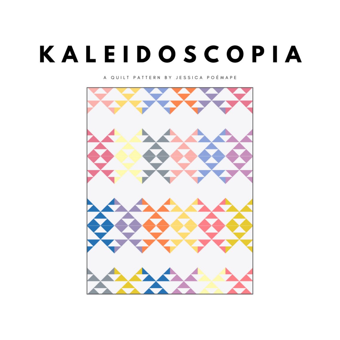Kaleidoscopia Quilt Pattern - Etsy