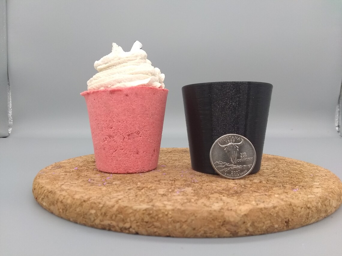 Mini Frappe Bath Bomb Mold Cup Frappe Frappuccino Mini Solo | Etsy