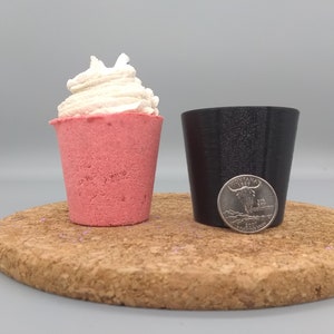 Mini Frappe Bath Bomb Mold Cup, Frappe Frappuccino Mini Solo Hand Press ...