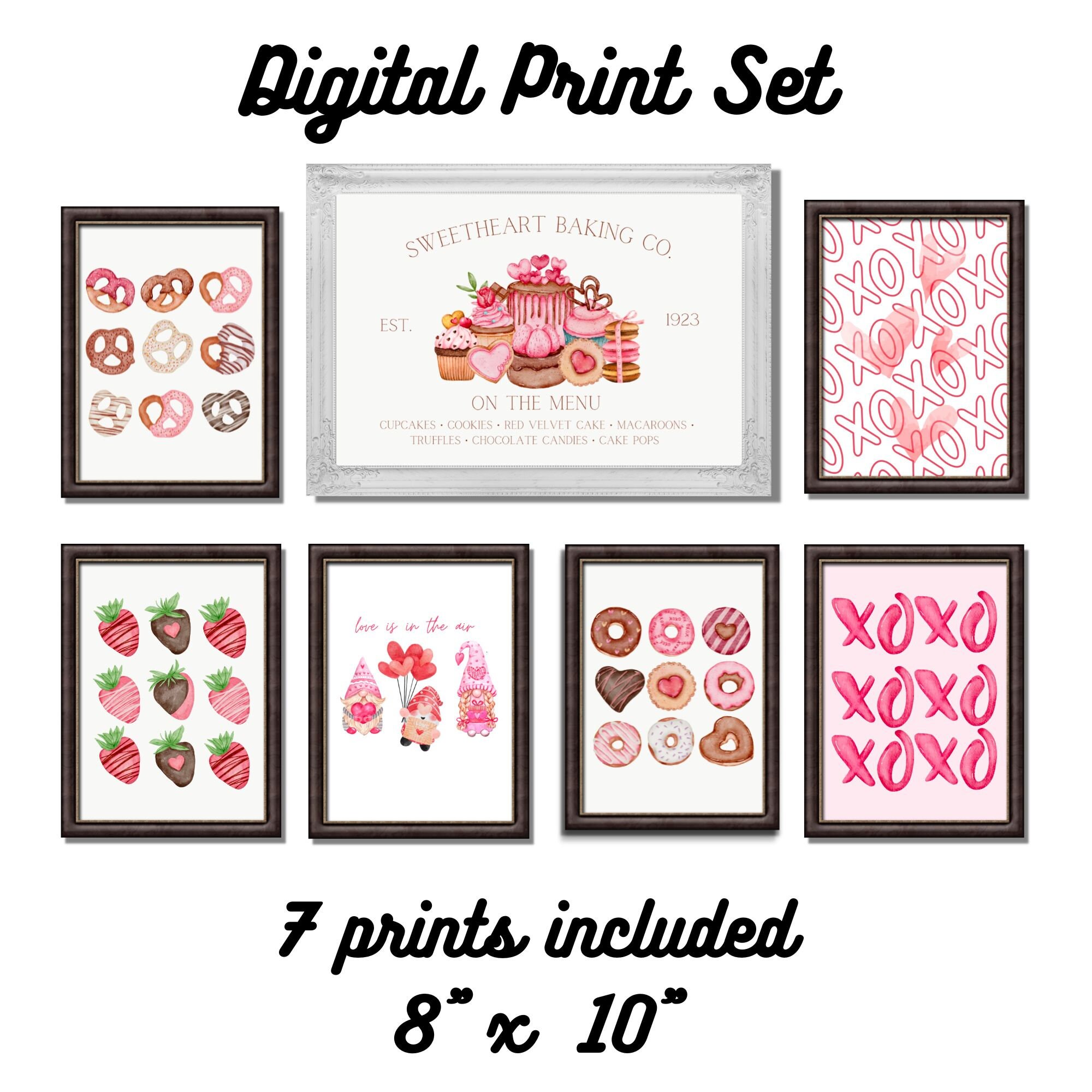 Valentines Day Printable, Valentines Day Printable Wall Art, Valentines ...