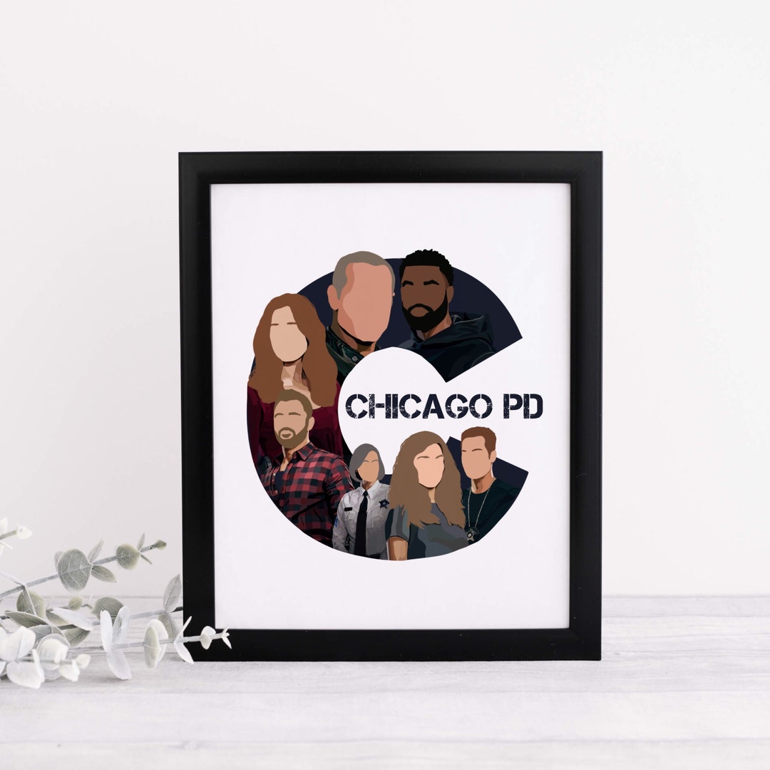 Chicago PD Poster, Chicago Pd Print, Jay Halstead Print, Chicago Pd ...