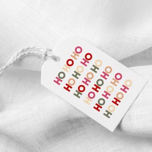 Printable Christmas Gift Tags, Printable Holiday Tags, Gift Tags ...