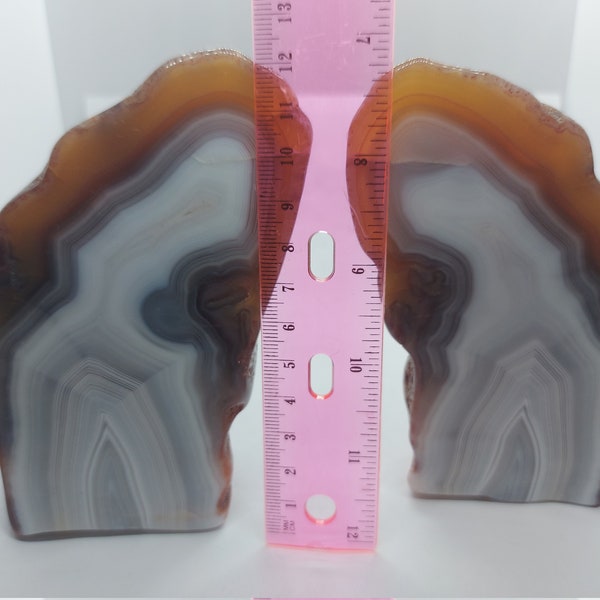 Agate Bookends - Etsy