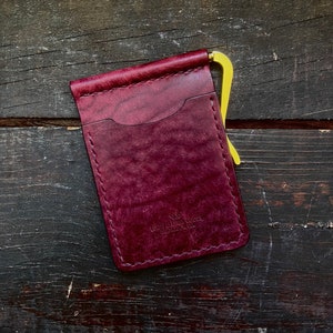 Money Clip Wallet Spring Clip Wallet Minimalist Wallet - Etsy