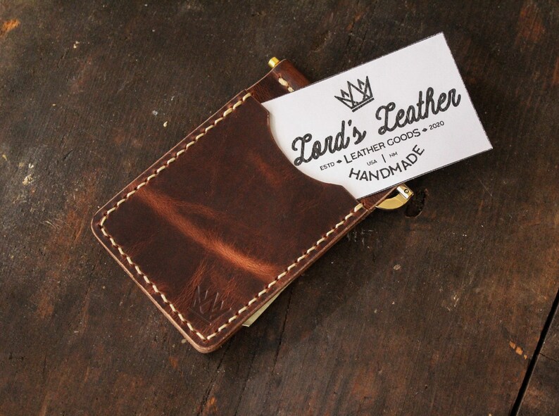 Money Clip Wallet Spring Clip Wallet Minimalist Wallet - Etsy