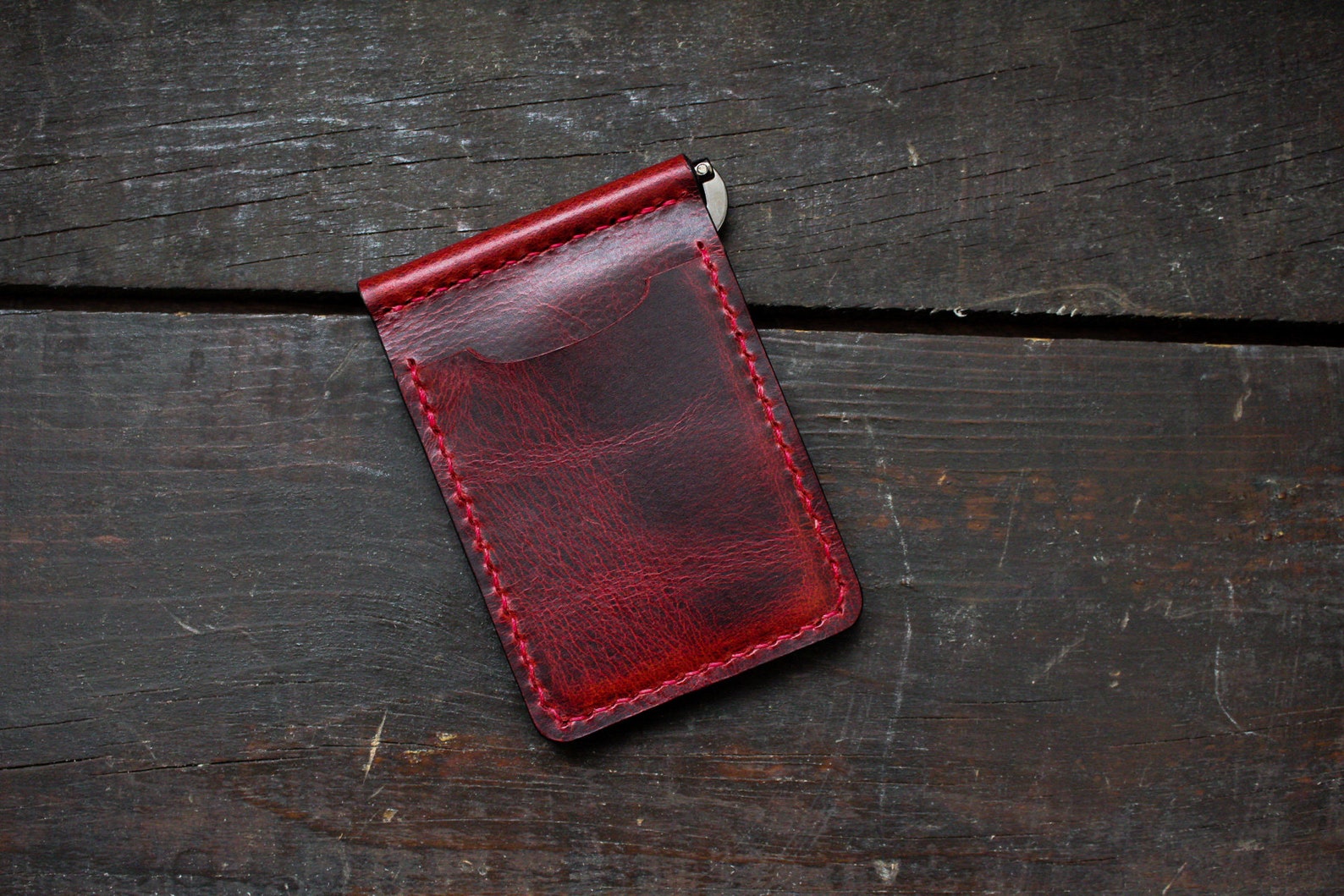 Money Clip Wallet Spring Clip Wallet Minimalist Wallet - Etsy