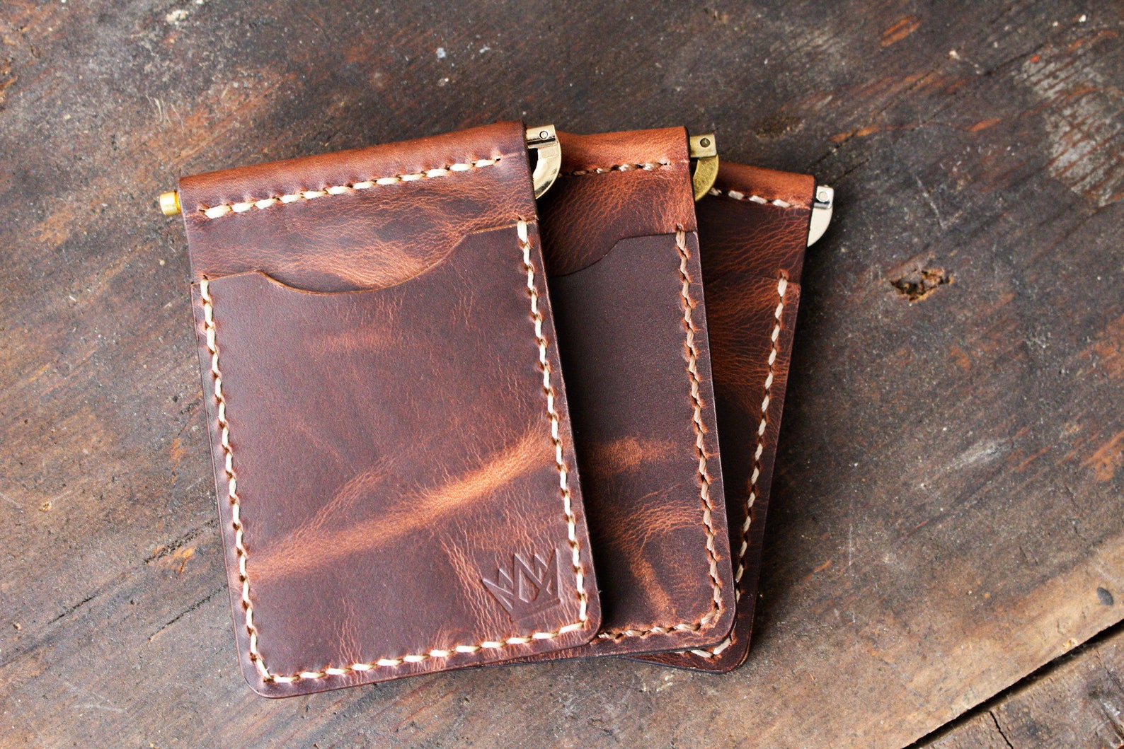 Money Clip Wallet Spring Clip Wallet Minimalist Wallet - Etsy